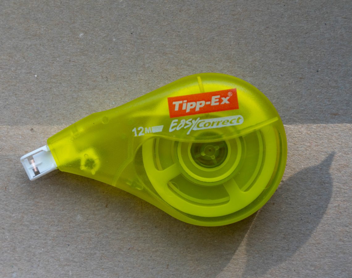 Der Tipp-Ex Easy Correct im Test - lohnt sich ein Kauf?