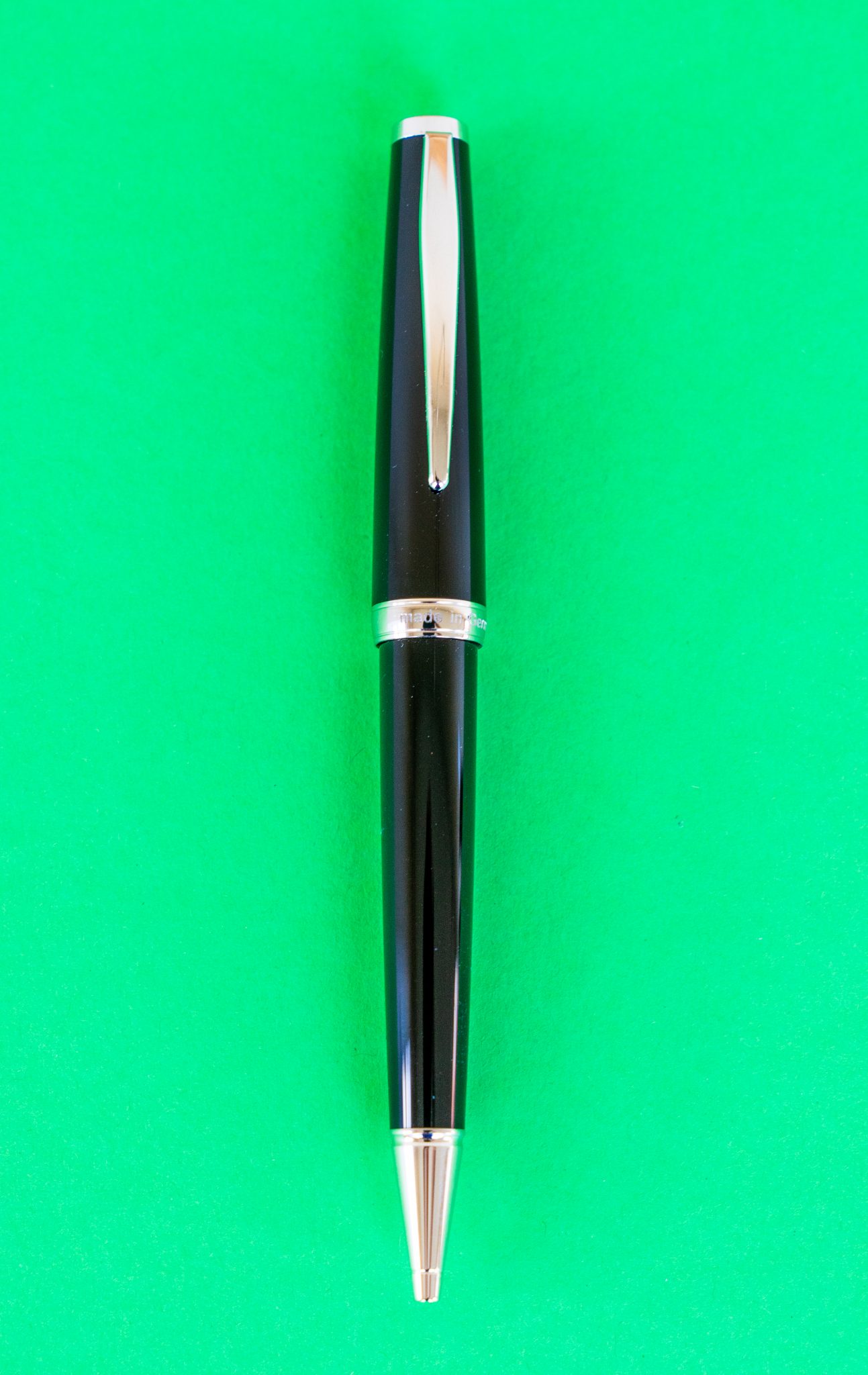 Cleo Skribent Classic Palladium - noble ballpoint pen under test